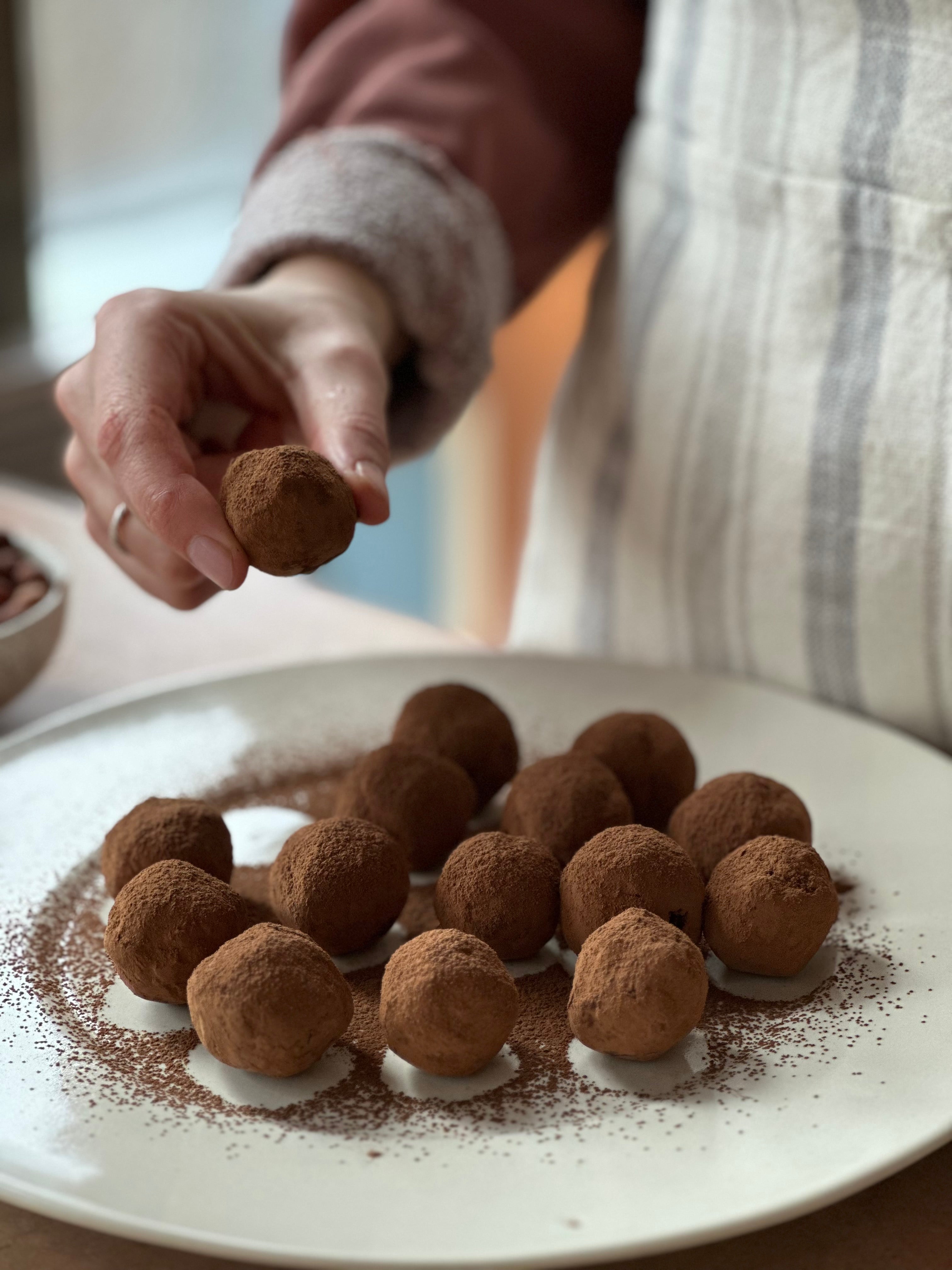 Truffes au chocolat simples et irrésistibles – damdrinks